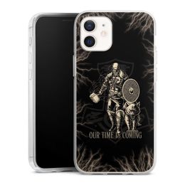 DeinDesign iPhone 12 Handy Silikon H&uuml;lle Case transparent Handyh&uuml;lle Wikinger Vikings Tv Show Designs Silikon Case