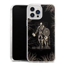 DeinDesign iPhone 13 Pro Max Handy Silikon H&uuml;lle Case transparent Handyh&uuml;lle Wikinger Vikings Tv Show Designs Silikon Case