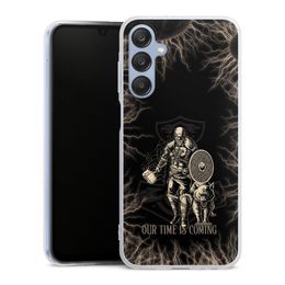 DeinDesign Galaxy A25 5G Handy Silikon H&uuml;lle Case transparent Handyh&uuml;lle Tv Show Designs Wikinger Vikings Silikon Case