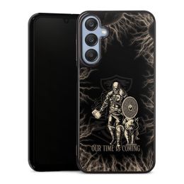 DeinDesign Galaxy A25 5G Handy Silikon H&uuml;lle Case schwarz Handyh&uuml;lle Tv Show Designs Wikinger Vikings