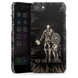 DeinDesign iPhone SE (2020) Handy Premium Case Smartphone Handyh&uuml;lle Schutzh&uuml;lle matt Wikinger Vikings Tv Show Designs Premium Case