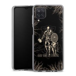 DeinDesign Galaxy A12 Handy Silikon H&uuml;lle Case transparent Handyh&uuml;lle Wikinger Vikings Tv Show Designs Silikon Case