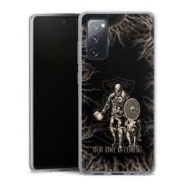 DeinDesign Galaxy S20 FE 5G Handy Silikon H&uuml;lle Case transparent Handyh&uuml;lle Tv Show Designs Vikings Wikinger Silikon Case