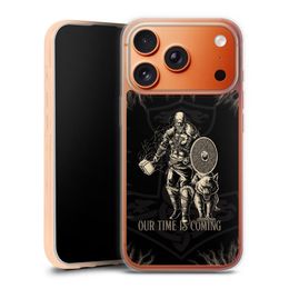 DeinDesign iPhone 17 Pro Max Handy Silikon H&uuml;lle Case transparent Handyh&uuml;lle Wikinger Vikings Tv Show Designs Silikon Case