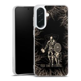 DeinDesign Galaxy A36 5G Handy Silikon H&uuml;lle Case transparent Handyh&uuml;lle Tv Show Designs Wikinger Vikings Silikon Case