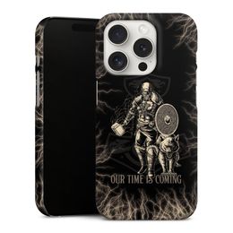 DeinDesign iPhone 15 Pro Handy Premium Case Smartphone Handyh&uuml;lle Schutzh&uuml;lle matt Wikinger Vikings Tv Show Designs Premium Case