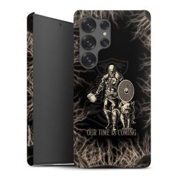 DeinDesign Galaxy S25 Ultra Handy Premium Case Smartphone Handyh&uuml;lle Schutzh&uuml;lle matt Tv Show Designs Wikinger Vikings Premium Case