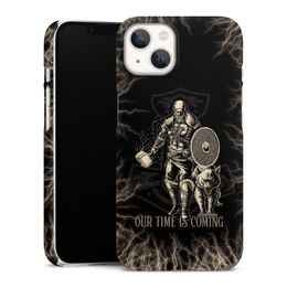 DeinDesign iPhone 13 Handy Premium Case Smartphone Handyh&uuml;lle Schutzh&uuml;lle matt Wikinger Vikings Tv Show Designs Premium Case