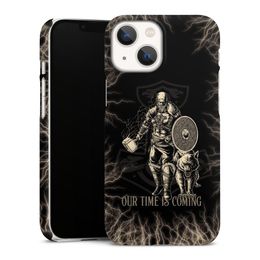 DeinDesign iPhone 13 Mini Handy Premium Case Smartphone Handyh&uuml;lle Schutzh&uuml;lle matt Wikinger Vikings Tv Show Designs Premium Case