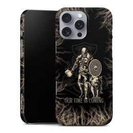 DeinDesign iPhone 16 Pro Max Handy Premium Case Smartphone Handyh&uuml;lle Schutzh&uuml;lle gl&auml;nzend Wikinger Vikings Tv Show Designs Premium Case