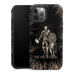 DeinDesign iPhone 12 Pro Handy Panzer Handyh&uuml;lle robuste Outdoor H&uuml;lle Schutzh&uuml;lle matt Wikinger Vikings Tv Show Designs Tough Case