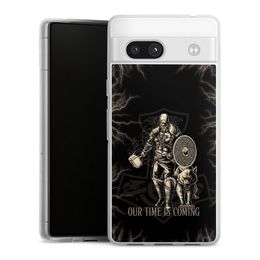 DeinDesign Google Pixel 7a Handy Silikon H&uuml;lle Case transparent Handyh&uuml;lle Tv Show Designs Wikinger Vikings Silikon Case