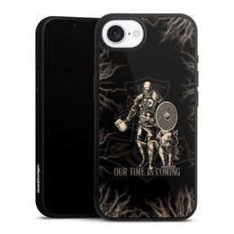 DeinDesign iPhone 17e Handy Gallery Case Handyh&uuml;lle 9H Geh&auml;rtetes Glas R&uuml;ckseite H&uuml;lle Wikinger Vikings Tv Show Designs Gallery Case