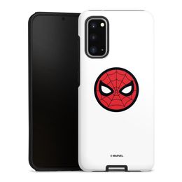 DeinDesign Galaxy S20 Handy Panzer Handyh&uuml;lle robuste Outdoor H&uuml;lle Schutzh&uuml;lle matt Merchandise Marvel Spiderman Tough Case