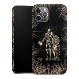 DeinDesign iPhone 12 Pro Max Handy Premium Case Smartphone Handyh&uuml;lle Schutzh&uuml;lle matt Tv Show Designs Wikinger Vikings Premium Case