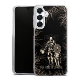 DeinDesign Galaxy A16 4G Handy Silikon H&uuml;lle Case transparent Handyh&uuml;lle Tv Show Designs Wikinger Vikings Silikon Case