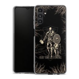 DeinDesign Galaxy A13 5G Handy Silikon H&uuml;lle Case transparent Handyh&uuml;lle Tv Show Designs Wikinger Vikings Silikon Case