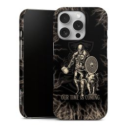 DeinDesign iPhone 16 Pro Handy Premium Case Smartphone Handyh&uuml;lle Schutzh&uuml;lle gl&auml;nzend Wikinger Vikings Tv Show Designs Premium Case