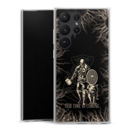 DeinDesign Galaxy S23 Ultra Handy Silikon H&uuml;lle Case transparent Handyh&uuml;lle Tv Show Designs Wikinger Vikings Silikon Case