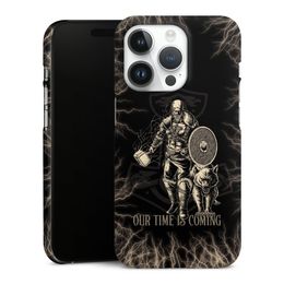 DeinDesign iPhone 14 Pro Handy Premium Case Smartphone Handyh&uuml;lle Schutzh&uuml;lle matt Wikinger Vikings Tv Show Designs Premium Case