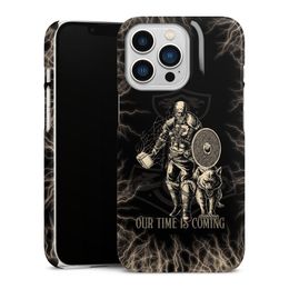 DeinDesign iPhone 13 Pro Handy Premium Case Smartphone Handyh&uuml;lle Schutzh&uuml;lle gl&auml;nzend Wikinger Vikings Tv Show Designs Premium Case