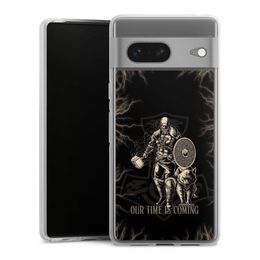 DeinDesign Google Pixel 7 Handy Silikon H&uuml;lle Case transparent Handyh&uuml;lle Tv Show Designs Wikinger Vikings Silikon Case