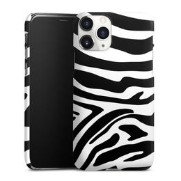 DeinDesign iPhone 11 Pro Handy Premium Case Smartphone Handyh&uuml;lle Schutzh&uuml;lle matt Animal Look Zebra Animal Print Premium Case