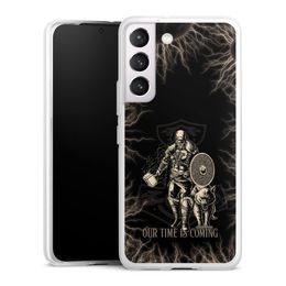 DeinDesign Galaxy S22 Handy Silikon H&uuml;lle Case transparent Handyh&uuml;lle Tv Show Designs Wikinger Vikings Silikon Case