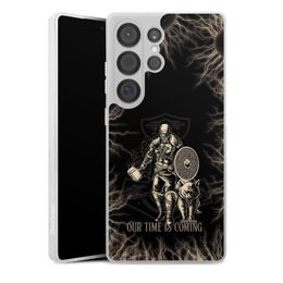 DeinDesign Galaxy S25 Ultra Handy Silikon H&uuml;lle Case transparent Handyh&uuml;lle Tv Show Designs Wikinger Vikings Silikon Case