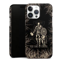 DeinDesign iPhone 14 Pro Max Handy Premium Case Smartphone Handyh&uuml;lle Schutzh&uuml;lle matt Wikinger Vikings Tv Show Designs Premium Case
