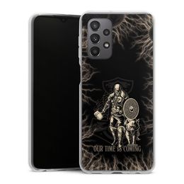 DeinDesign Galaxy A23 5G Handy Silikon H&uuml;lle Case transparent Handyh&uuml;lle Tv Show Designs Wikinger Vikings Silikon Case