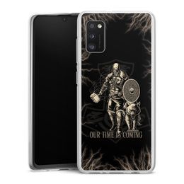 DeinDesign Galaxy A41 Handy Silikon H&uuml;lle Case transparent Handyh&uuml;lle Tv Show Designs Wikinger Vikings Silikon Case