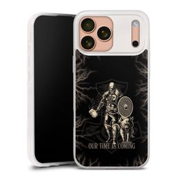 DeinDesign iPhone 17 Pro Max Handy Slim Case Silikon Handyh&uuml;lle transparent H&uuml;lle extra d&uuml;nn Wikinger Vikings Tv Show Designs Silikon Slim Case
