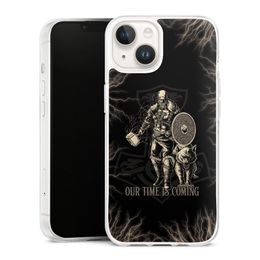DeinDesign iPhone 14 Handy Silikon H&uuml;lle Case transparent Handyh&uuml;lle Wikinger Vikings Tv Show Designs Silikon Case