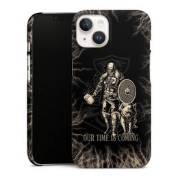 DeinDesign iPhone 14 Handy Premium Case Smartphone Handyh&uuml;lle Schutzh&uuml;lle matt Wikinger Vikings Tv Show Designs Premium Case