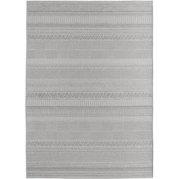KADIMA DESIGN TEPPICH Outdoor VENTOUX in Grau, im Ethno-Stil, 160 x 230 cm