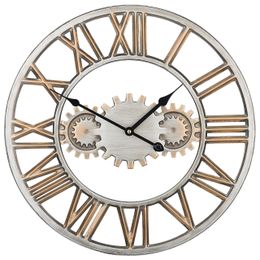 Beliani WANDUHR Metall silber/gold Seon