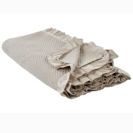 Beliani DECKE Beige 220 x 240 cm Hatton