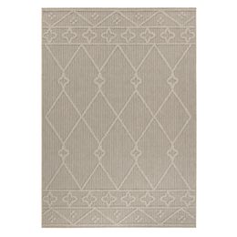 KADIMA DESIGN TEPPICH Outdoor IMST in Beige, im Berber-Stil, 140 x 200 cm