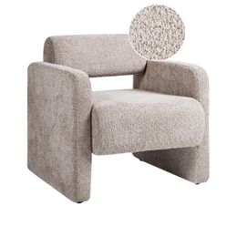 Beliani SESSEL Taupe Hallsberg
