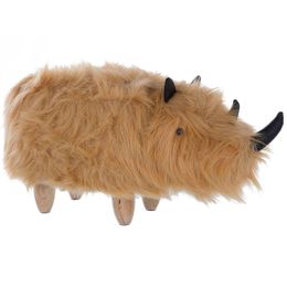 Beliani POUF Woolly 36/66/37 cm