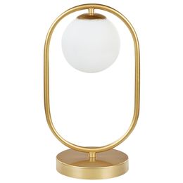 Beliani TISCHLAMPE Yankee 14/14/35 cm