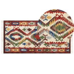 Beliani KELIM-TEPPICH Arevik 150/80 cm