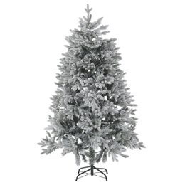 Beliani WEIHNACHTSBAUM 180 cm Wei&szlig; Foraker