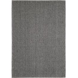 KADIMA DESIGN TEPPICH Flachgewebe CIMA in Grau, einfarbig, 120 x 170 cm