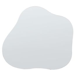 Beliani WANDSPIEGEL Silber 50/55 cm Bagneux