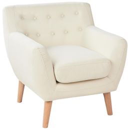 Beliani SESSEL Helles Beige Motala