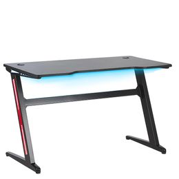 Beliani SPIELTISCH schwarz 120/60/73 cm Darfur