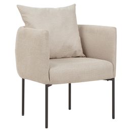 Beliani SESSEL Hellbeige Malmos