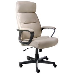 Beliani CHEFSESSEL Beige Guru